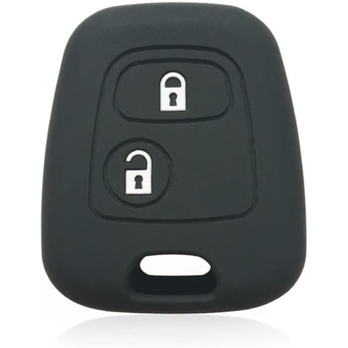 Couvercle De Clé De Voiture En Silicone Pour P-Eugeot 107 206 307 406 ...