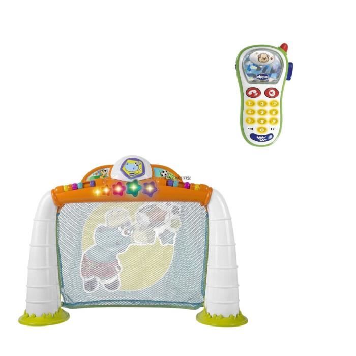 Chicco paquet - But de soccer électronique Chicco & Hochet - Téléphone ...
