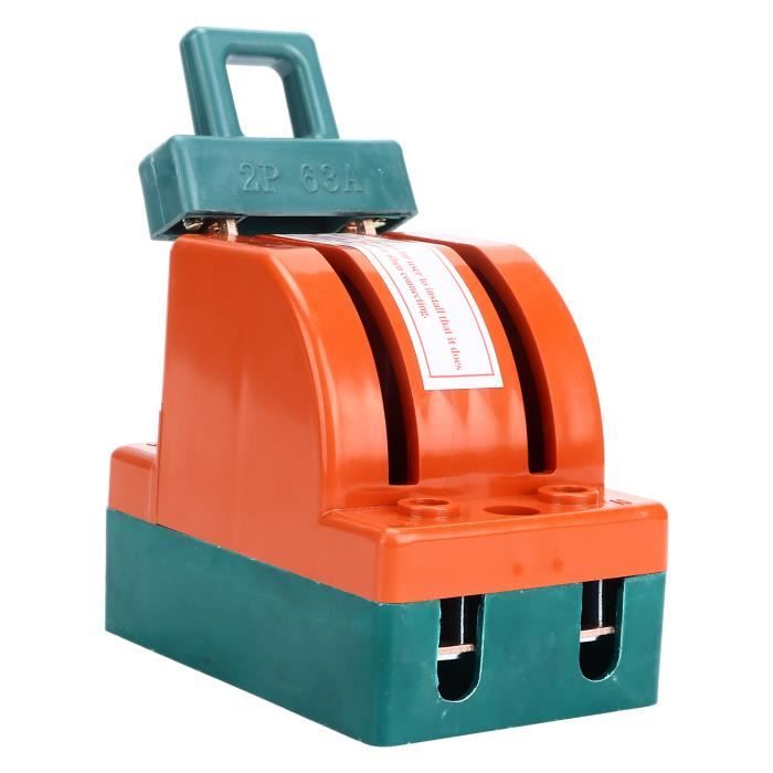 Cikonielf Safety Disconnect Switch, Knife Safety Switch Red Green Color ...