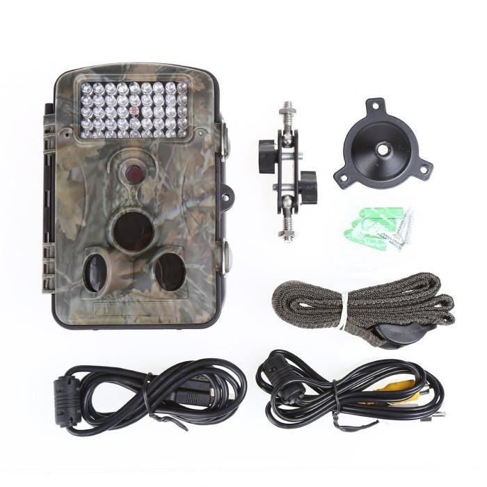 Crenova Caméra de Chasse 12 MP 1080P HD Vision Nocturne IR Waterproof ...