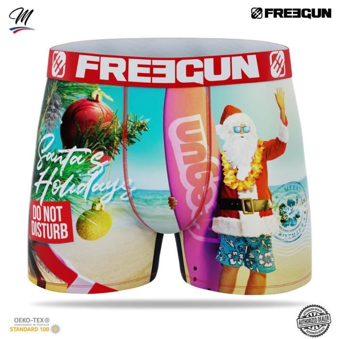 Boxer Garçon Premium Collection de Noël - FGPA45/3/BM/HOLIDAY/01 Orange ...