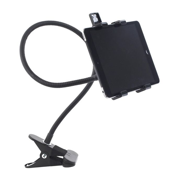 Porte Tablette Flexible - Noir - Support adaptable 13-20 cm - Bras ...