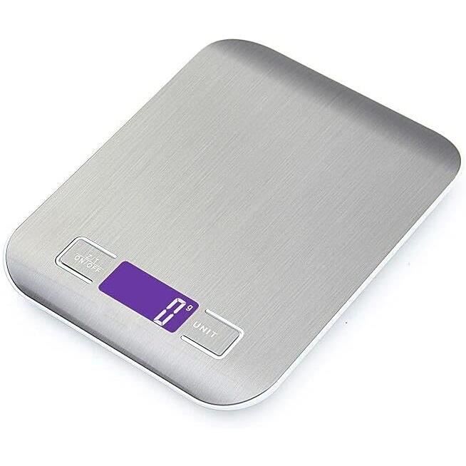 Ultra Thin Electronic Lcd Digital Kitchen Scale 10Kg - 1G Multi ...