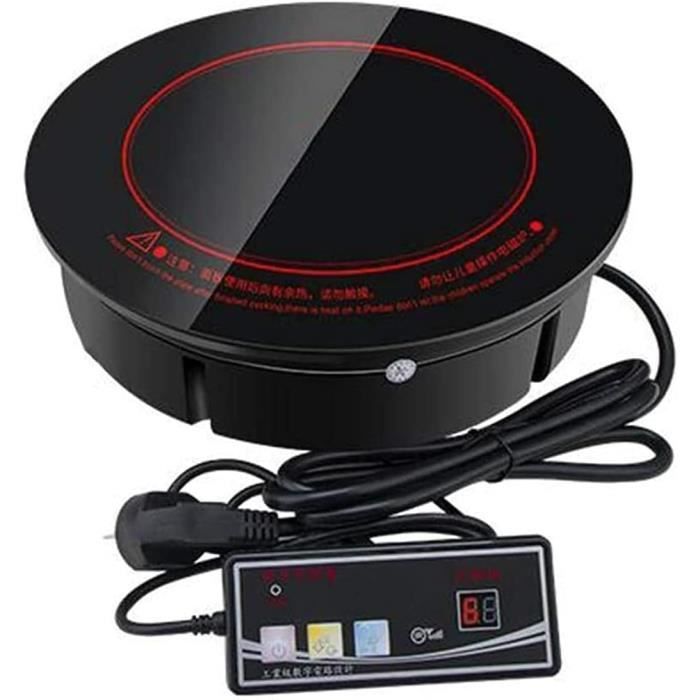 Table De Cuisson Électrique À Plaque Chauffante Simple 2500 W Fonction ...