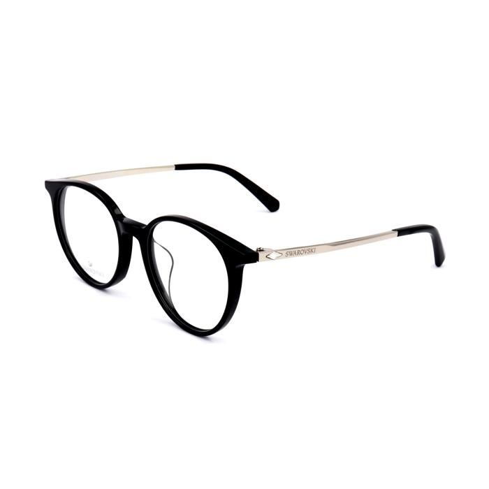Lunettes de Vue Swarovski SK5322-D 50/17/ 001 SHINY BLACK PLASTIC WOMAN ...