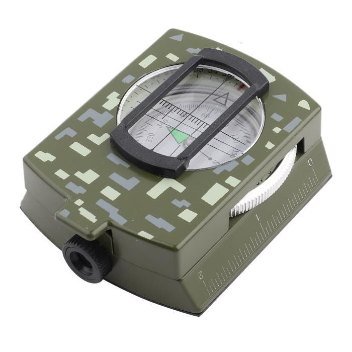YOSOO boussole militaire Camouflage de boussole imperméable lensatique ...