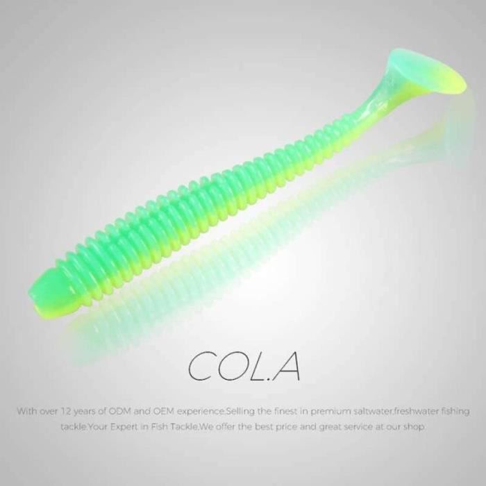 PD00281-LEURRE DE PECHE. leurre de pêche en Silicone souple. appât ...