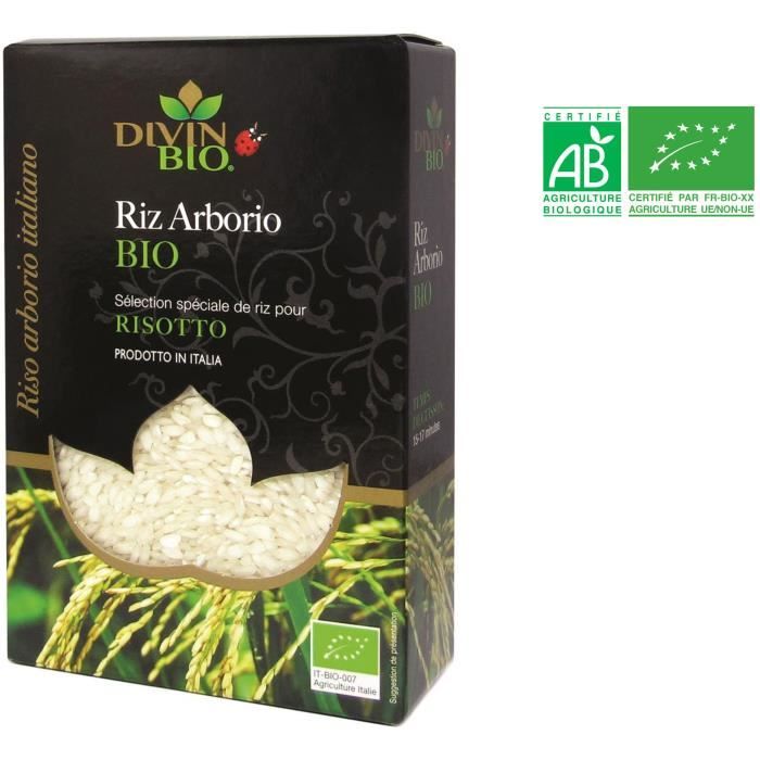 Riz arborio bio - 500 g - Cdiscount Au quotidien