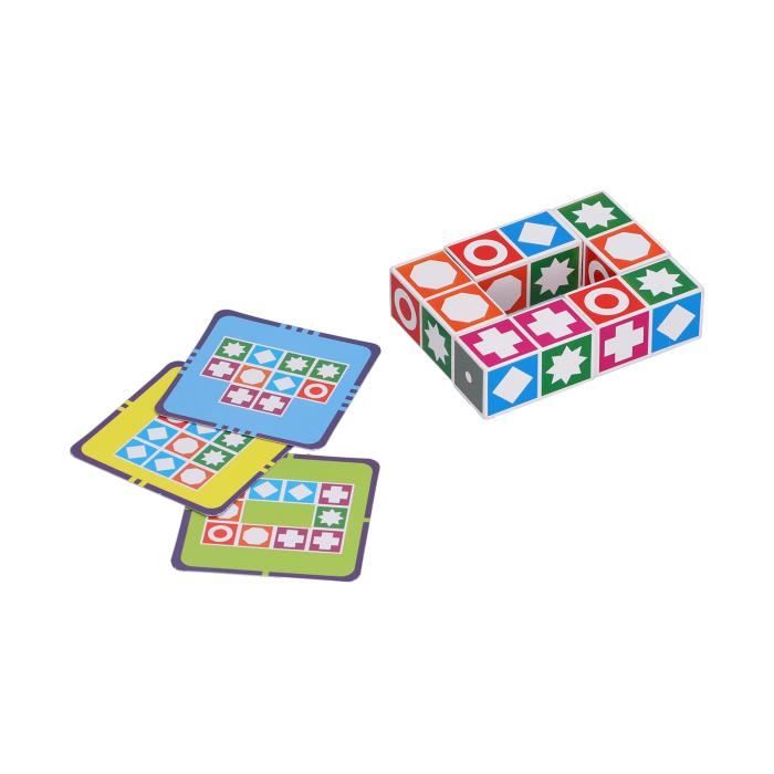 Fdit jouet de bloc éducatif Jeu de puzzle en bois assorti à la pensée ...
