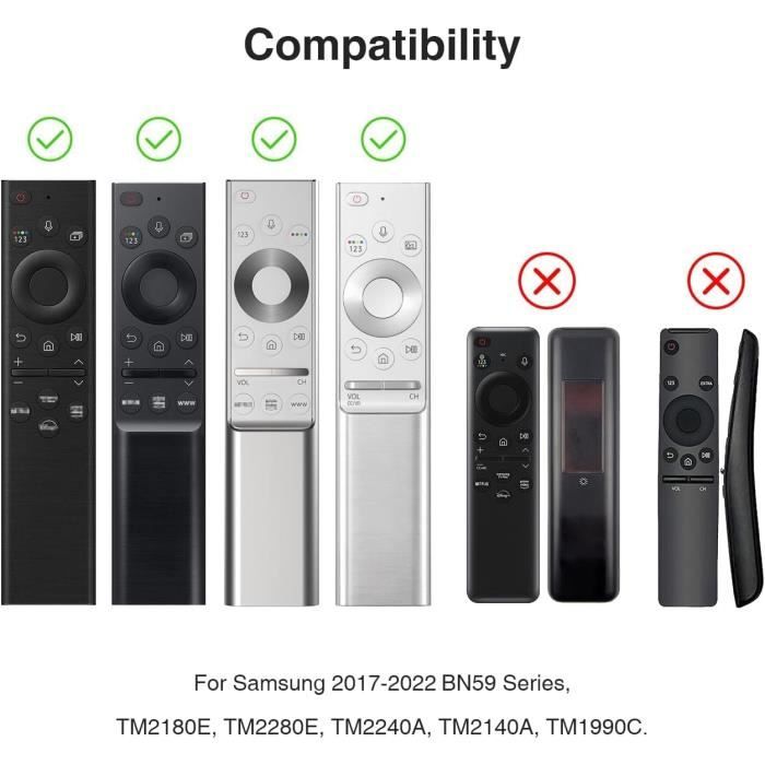 Case Coque Compatible Avec Samsung Télécommande Bn59-01311B Bn59-01358B ...