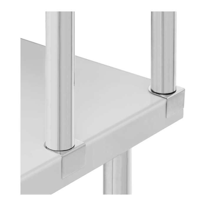 Banc de travail inox avec étagère Banc de travail atelier 150 x 60 cm ...