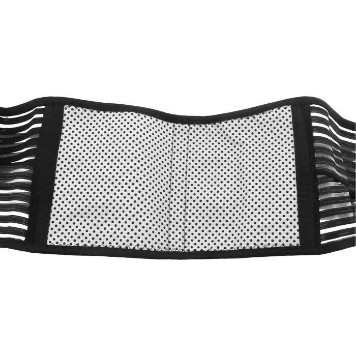 Tourmaline Magnétique Ceinture De Soutien À Dos Bas Lombaires Auto ...
