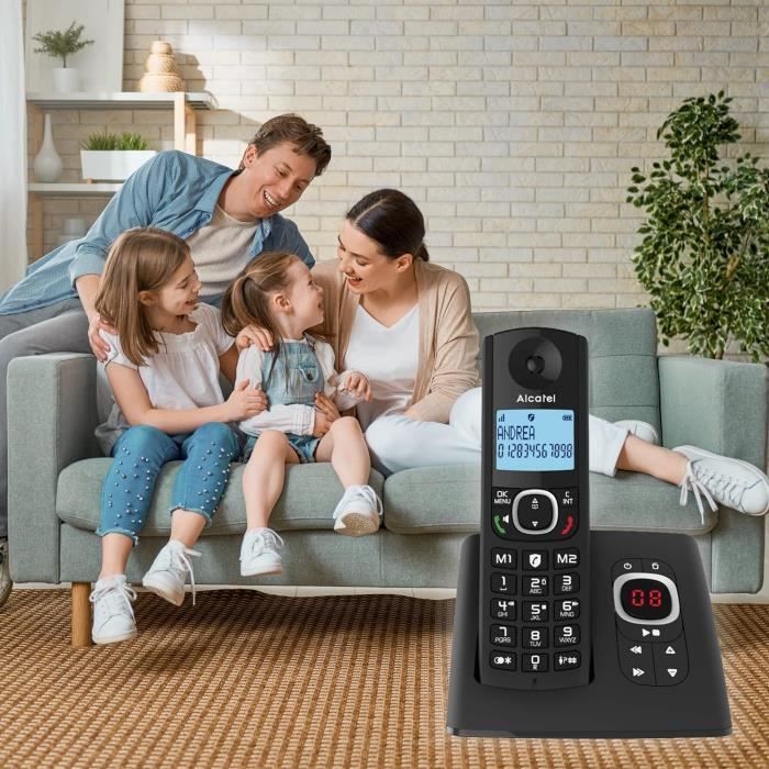 F530 Voice Trio, Téléphone Sans Fil Avec Répondeur Et 3 Combinés ...