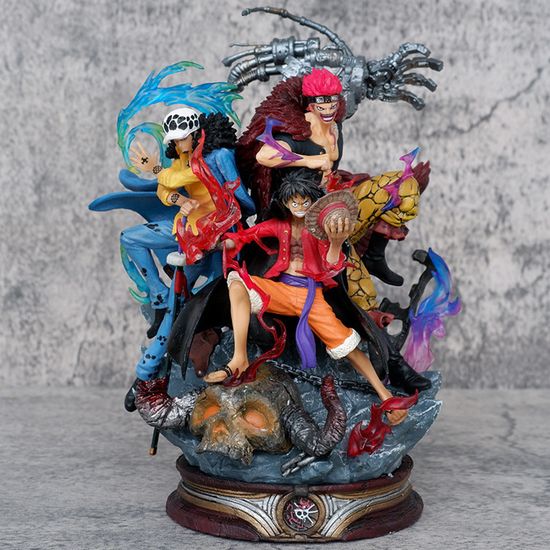 Figurine - Luffy Trafalgar - 20cm - PVC - Anime One Piece - Cdiscount ...