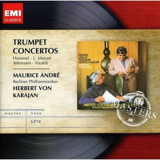 Maurice Andre - Hummel, L. Mozart, Telemann, Vivaldi: Trumpet Concertos ...