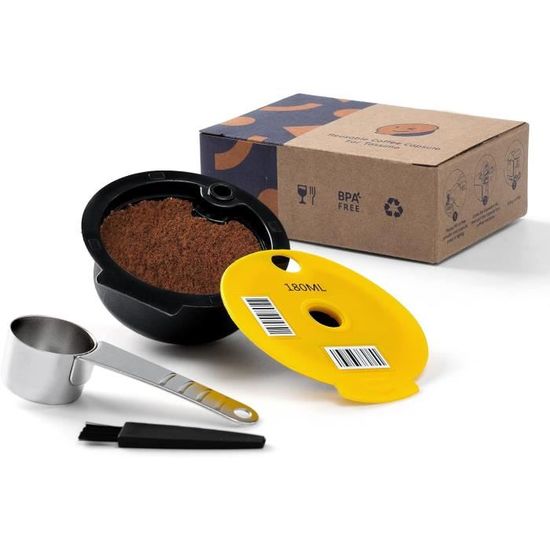 Ehskzjh Capsule De Café Rechargeable Pour Tassimo - 180 Ml - Capsule De ...