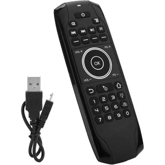 Télécommande Air Mouse Avec Capteurs Gyroscopiques, Pour Bluetooth 5.0 ...