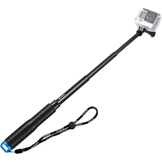 Perche à selfie télescopique extensible de 48,3 cm en aluminium pour ...