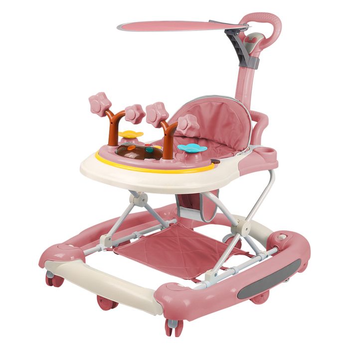 SUPFINE Marchette Trotteur Pousseur bébé 2-en-1 évolutif - Pliable ...