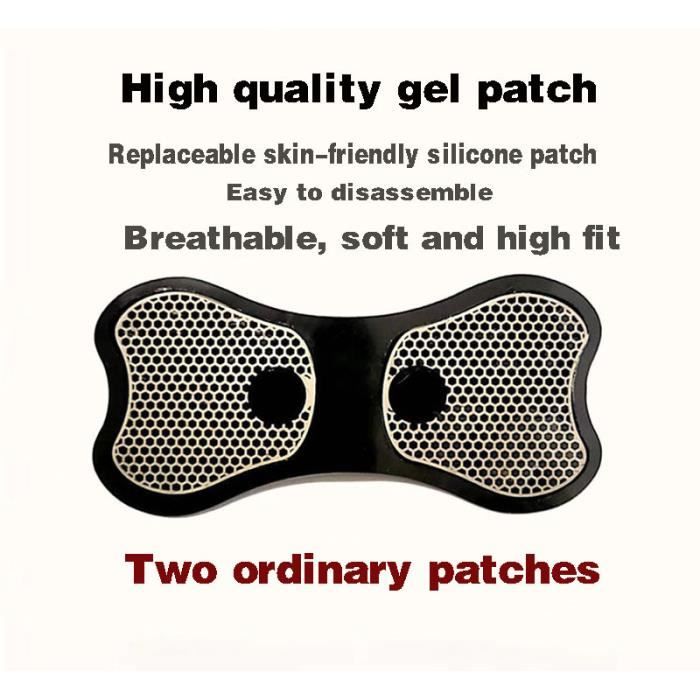 BLANC-Mini masseur électrique portable pour le cou et les cervicales, appareil de massage du dos ...