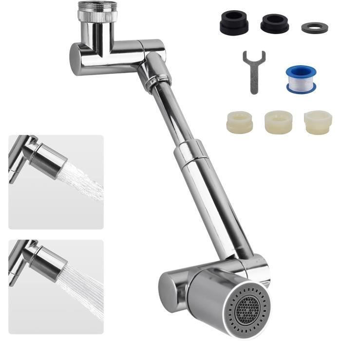 Embout De Robinet Rotatif 1440, 2 En 1 Robinet Pivotant, Embout Pour ...