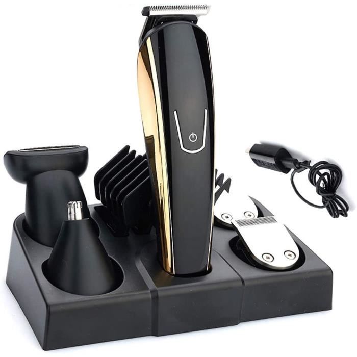 Tondeuse Cheveux, Ensemble de Tondeuses à Cheveux de Ménage 5 en 1 avec ...