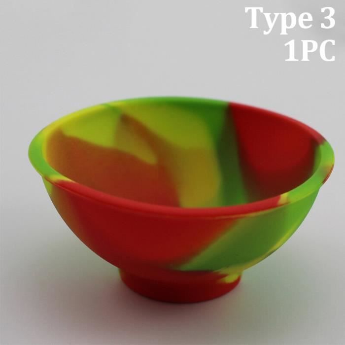 Bol,Mini bol en Silicone Anti-goutte Grow In The Dark,Sauce au sel ...