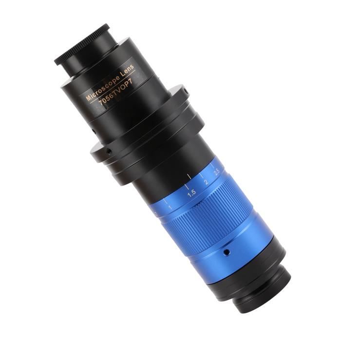 Cikonielf Lentille de microscope réglable Objectif de Microscope ...