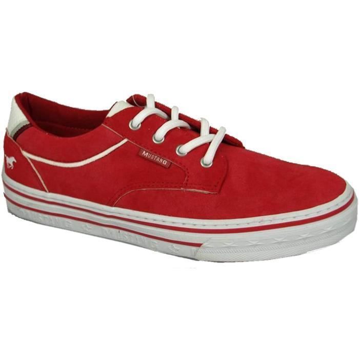 Mustang Femmes 1354-313-5 Baskets, Rouge, 36 Eu Rouge - Cdiscount ...