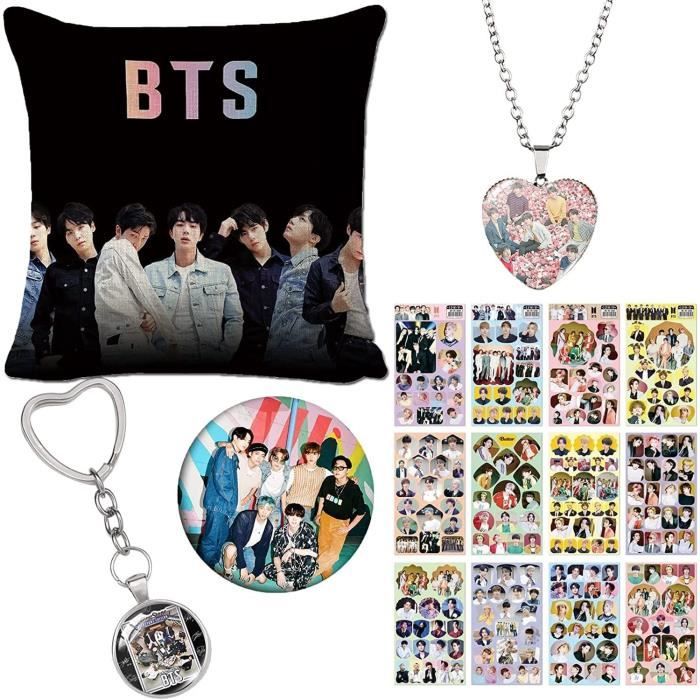 Kpop Bts,Coffret Cadeau Bts,1 Taie D'Oreiller Bts,Collier Bts ...