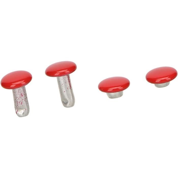 Rivets Tubulaires, 500 Jeux De Rivets En Cuir Lustré Brillant Galvanisé ...