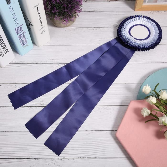 VGEBY Insigne de ruban Badge Ruban de Rosette Trophée Exquis de ...