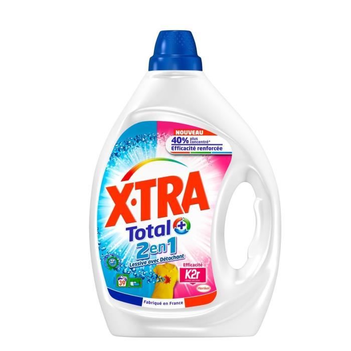 Xtra Total Lessive 2 en 1 Efficacité K2R 1,95L (lot de 2) - Cdiscount ...