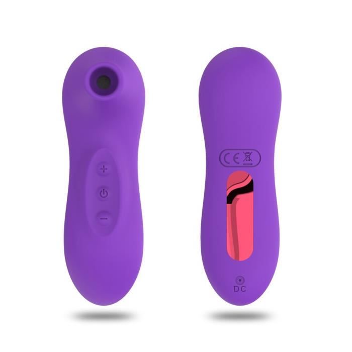 GM01 Purple -Clitoris ventouse vagin sucer langue vibrateur Clitoris stimulateur fellation Oral ...