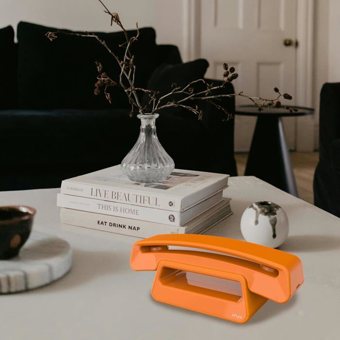 ALCATEL Epure Iconic - Téléphone Fixe sans Fil DECT - Design Vintage ...