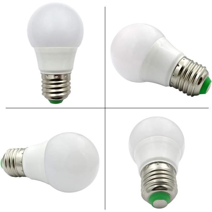 Ampoules Led Edison À Vis E27, 3W (30W), 12V A50 Gls Es Globe Ampoule Blanc Froid - Idéal Pour ...