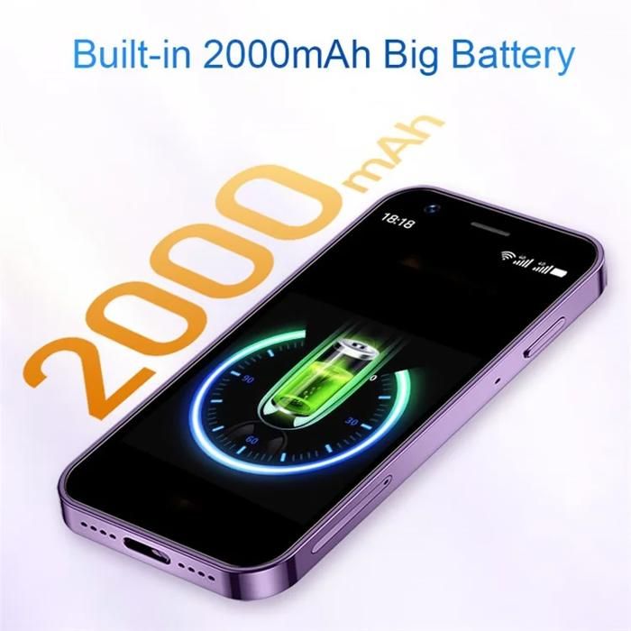Android 10 5MP Double Sim Mini Téléphone Portable 3 Pouces Smartphone ...