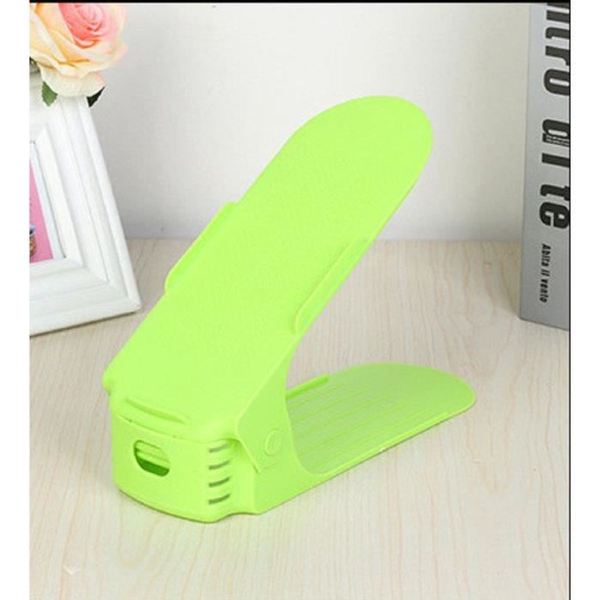 Lot de 10 Support à Chaussures Réglables,Empiler Les Chaussures ...