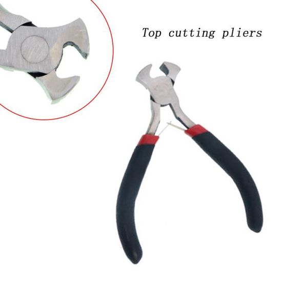 Pack outil a main,Ferronickel Pince à Bout de Nez Rond en Acier Trempé ...