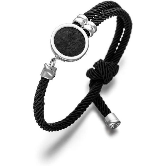 Lunavit Bracelet aromatique féminin Fionda en Nylon et Laiton avec ...