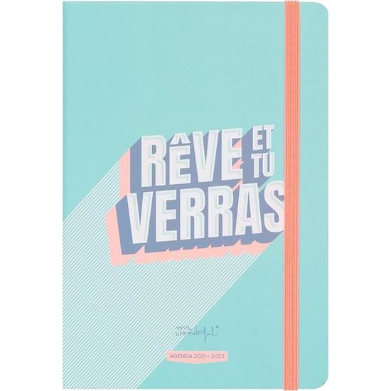 Agenda classique petit format 2021-2022 Modèle journalier - Rêve...25 ...