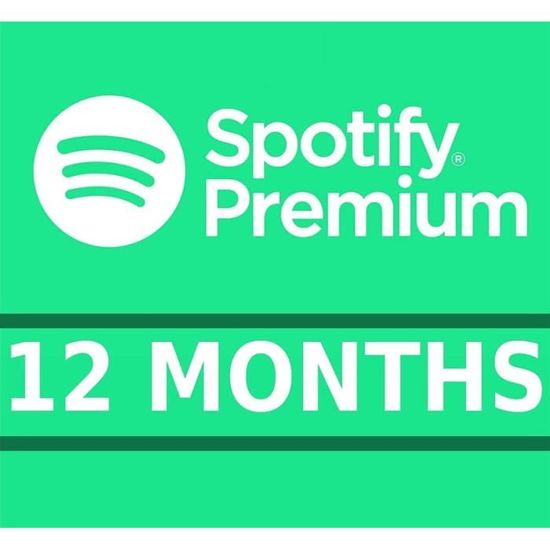 Spotify premium Abonnement 12 mois - Cdiscount TV Son Photo