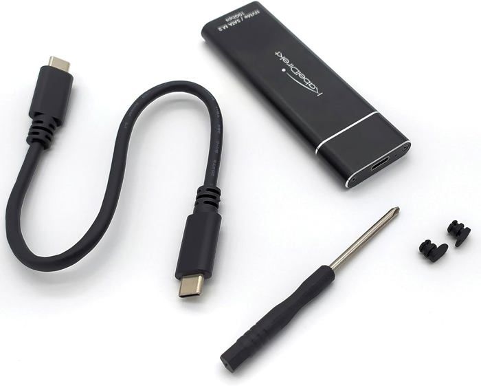 Boîtier M.2 Ssd Usb & Adaptateur Pour Ssd Nvme Et Sata – Usb-C/Usb 3.2 ...