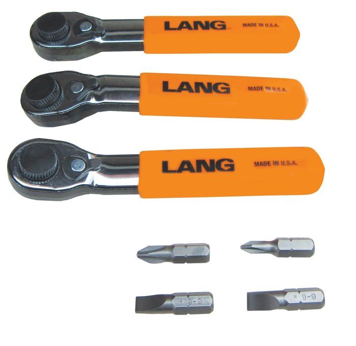 Clé à cliquet - Lang Tools - 5220 - Lot de 7 pièces - Fonction d ...