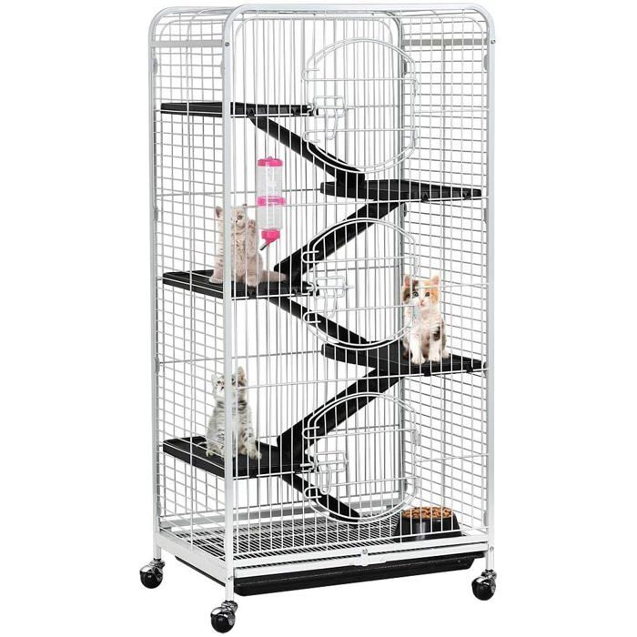 Grande Cage Rongeur Cage Hamster Cages pour Cochon d'Inde/Furets ...