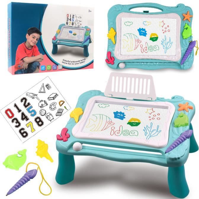 Tableau de Gribouillage Magnétique - Grand Ardoise - Effaçable - 4 ...