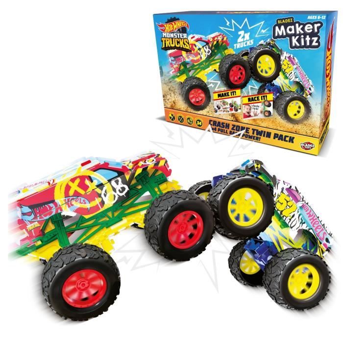 Bladez Hot Wheels Maker Kitz Monster Truck pliage 2-pack - Cdiscount ...