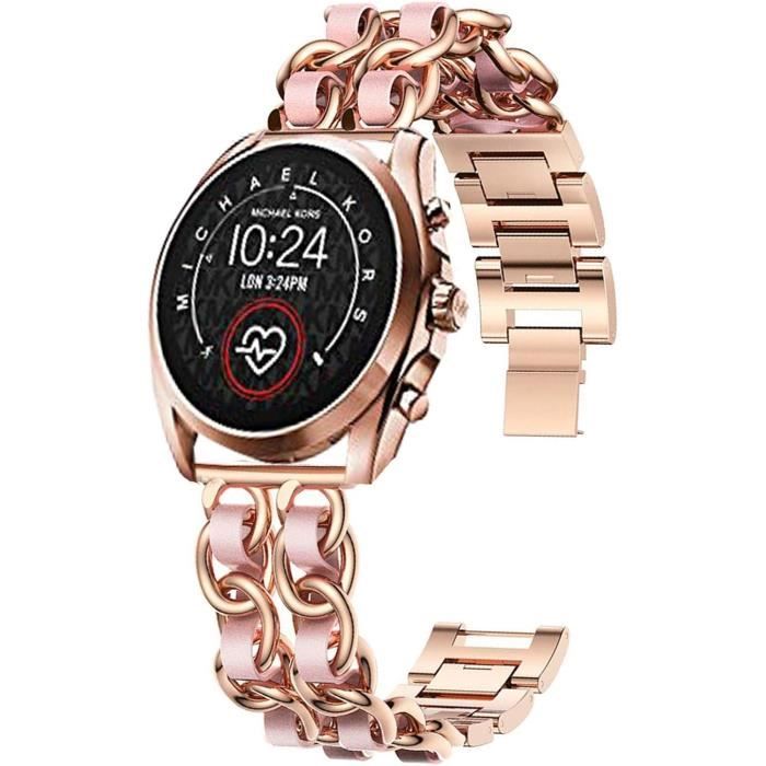 Bracelet De Rechange Pour Montre Connectée Michael Kors Bradshaw 2 - En ...