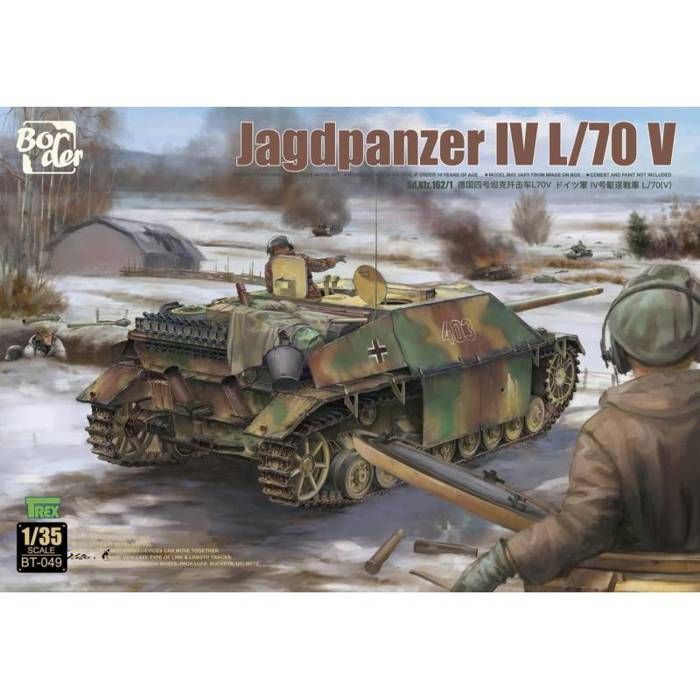 Border MODEL - Maquette Char Jagdpanzer Iv L/70 V Sd.kfz.162/1 |border ...