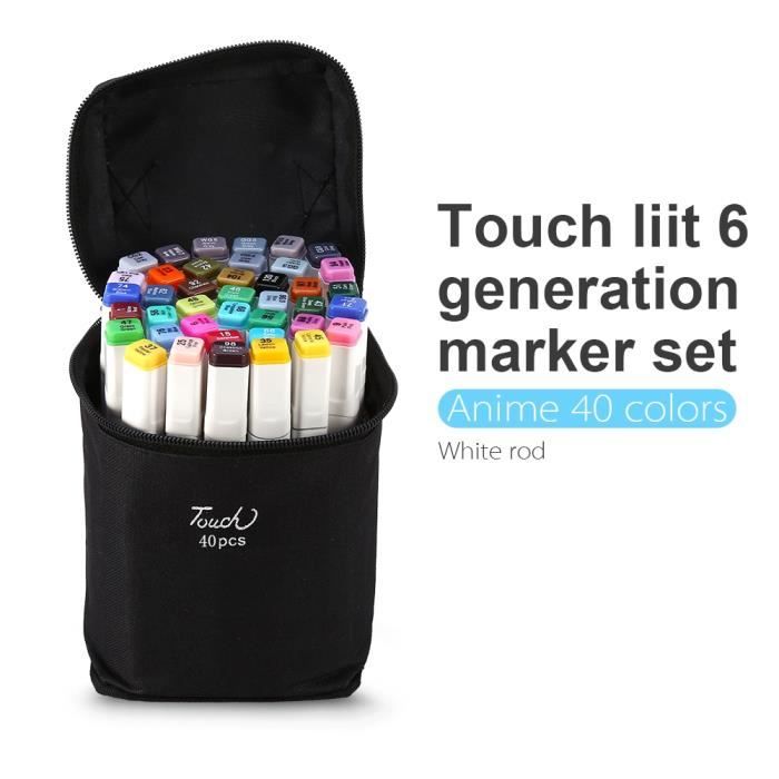 Touch liit 6 génération Marker Lot de 40 marqueurs à alcool double ...